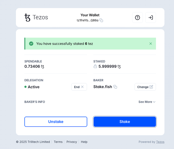 How to Stake Tezos (XTZ) with stakefish